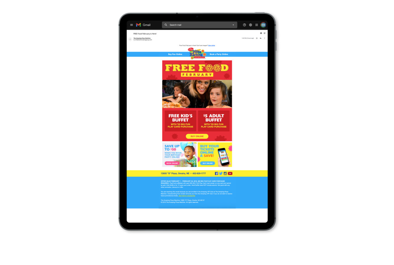 Amazing Pizza Machine | Clark Creative Group