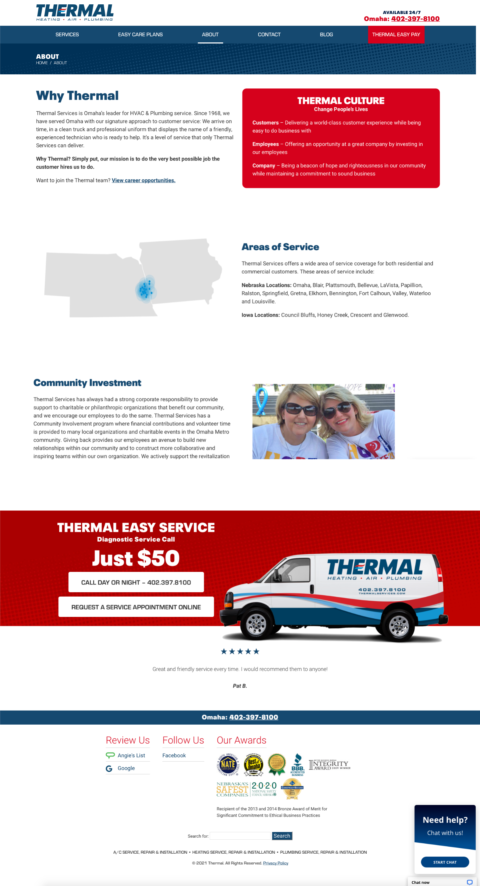 Thermal Services | Clark Creative Group
